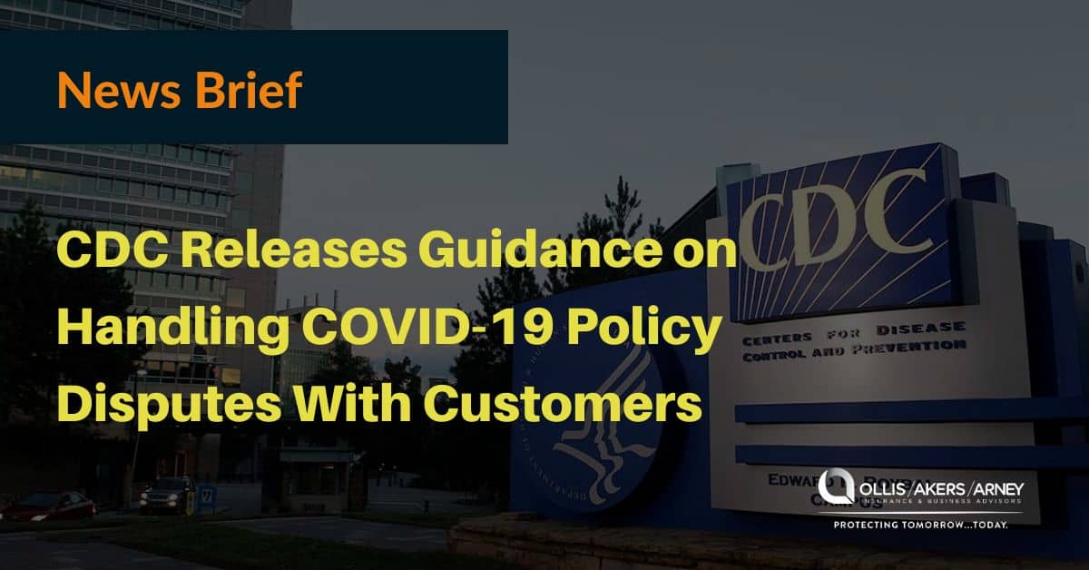 CDC Releases Guidance on Handling COVID-19 Policy Disputes With ...