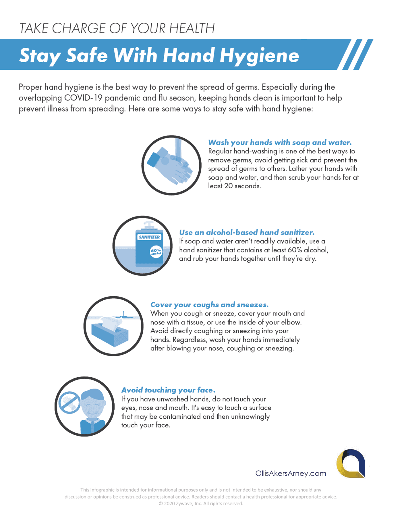 Take Charge of your Health - Stay Safe With Hand Hygiene [Infographic ...