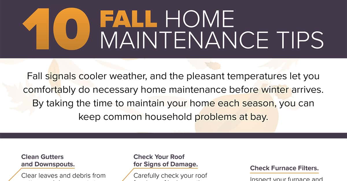 10 Fall Home Maintenance Tips [Infographic] | Ollis/Akers/Arney ...