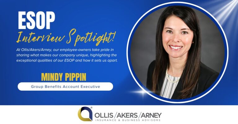 ESOP Interview Spotlight - Mindy Pippin | Ollis/Akers/Arney Insurance ...